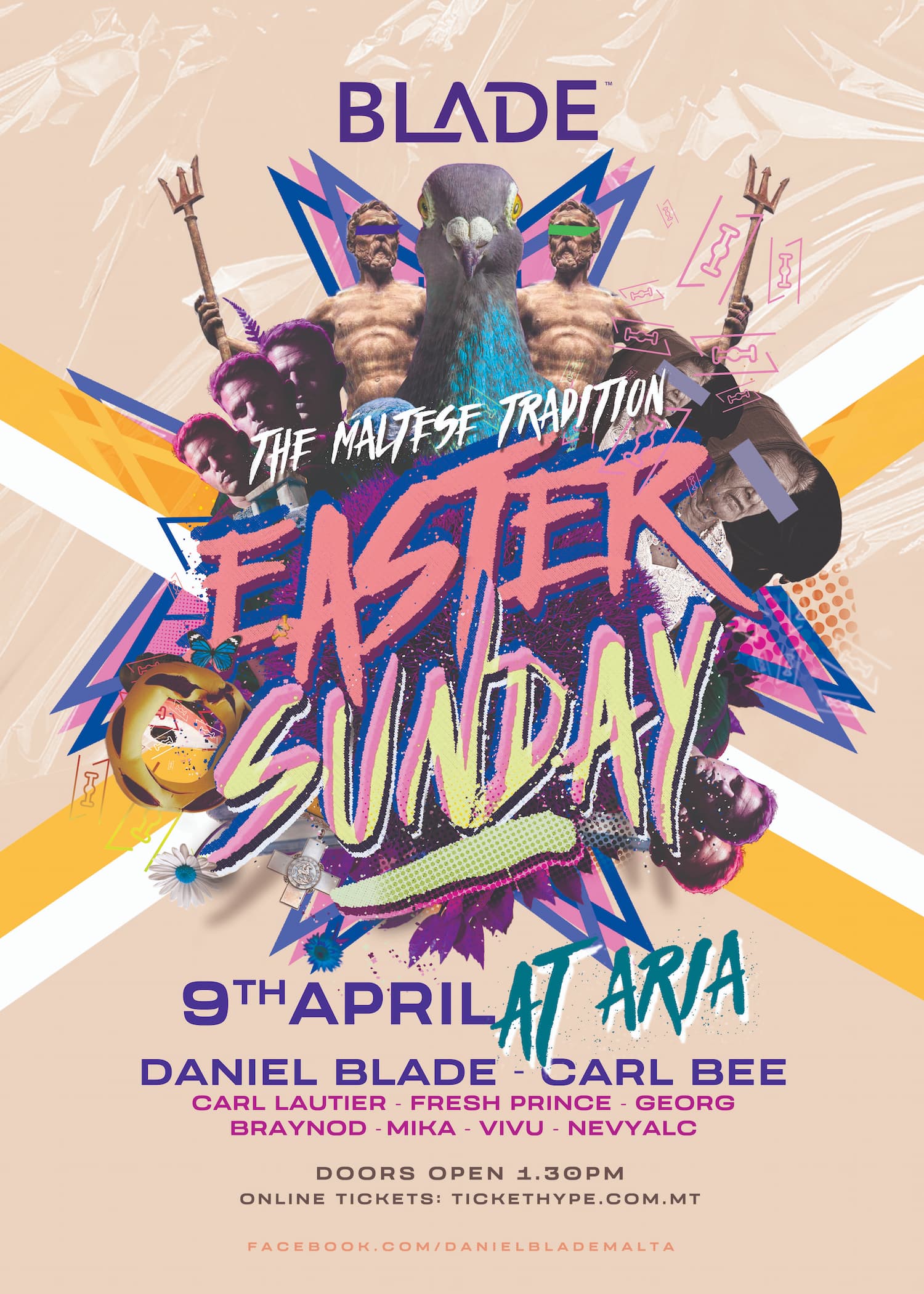 BLADE Easter Sunday At Aria 2023 - Tickethype