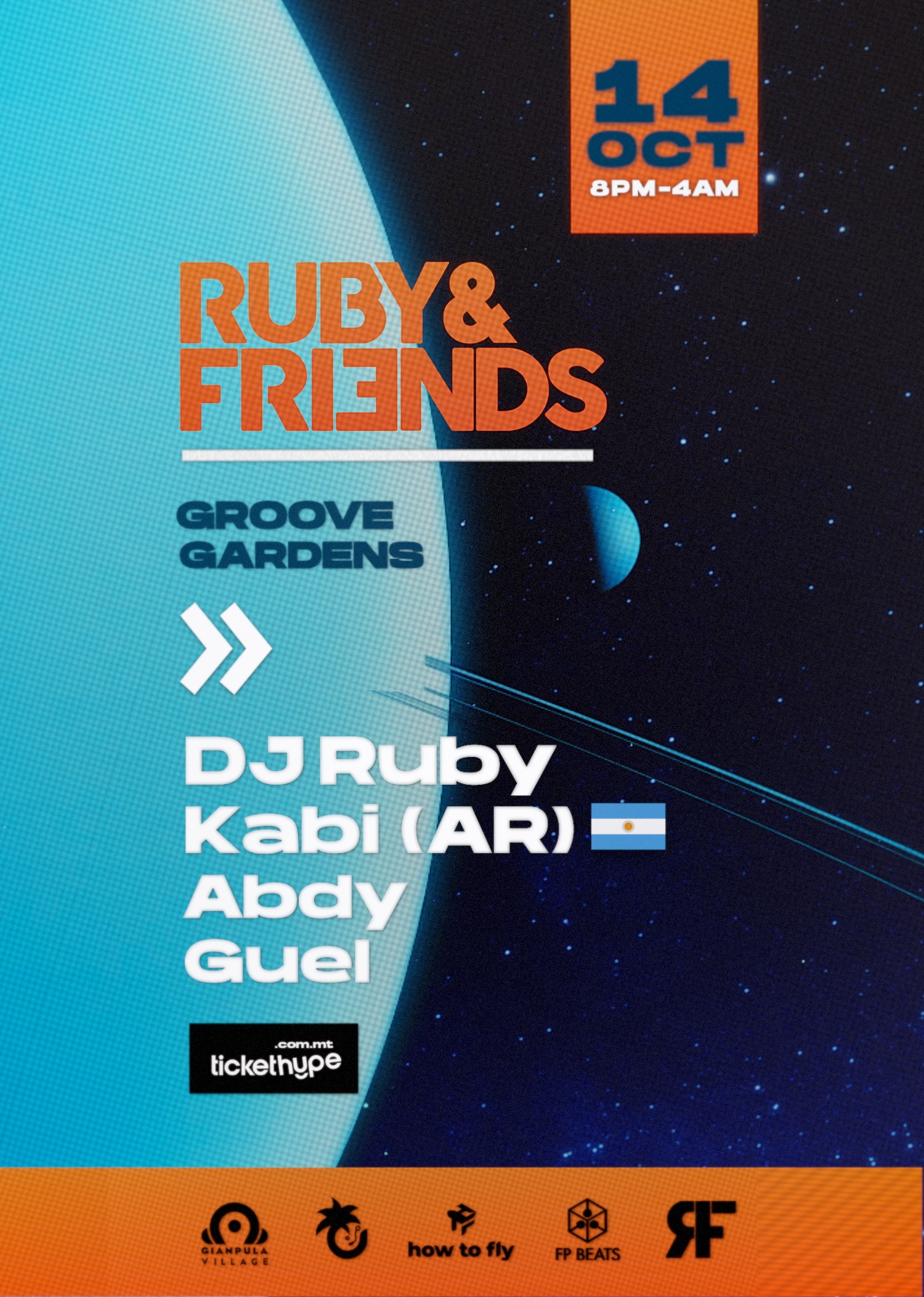 Ruby&friends at Groove Gardens - Tickethype